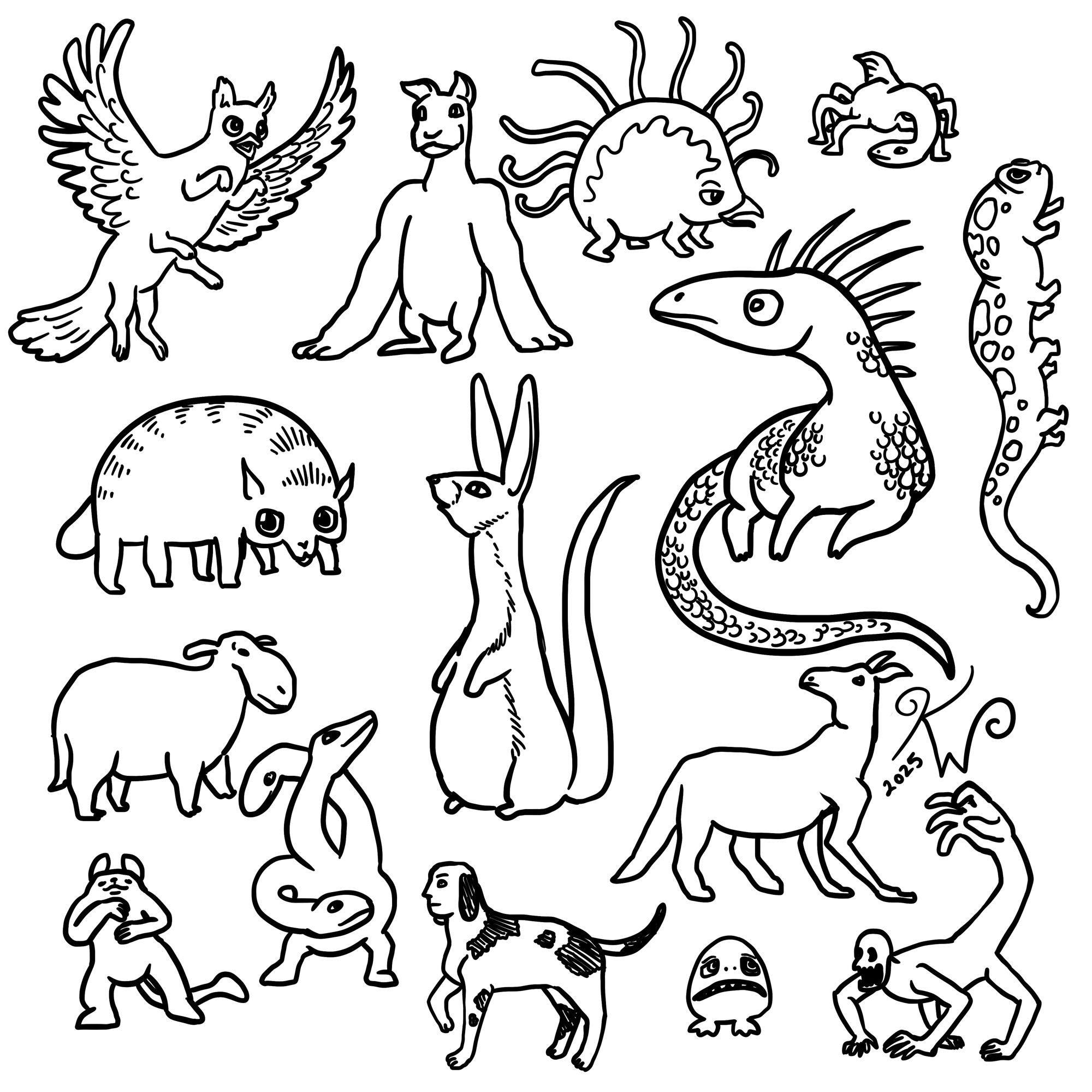 Strange Creatures – Yarn Wolf Creations